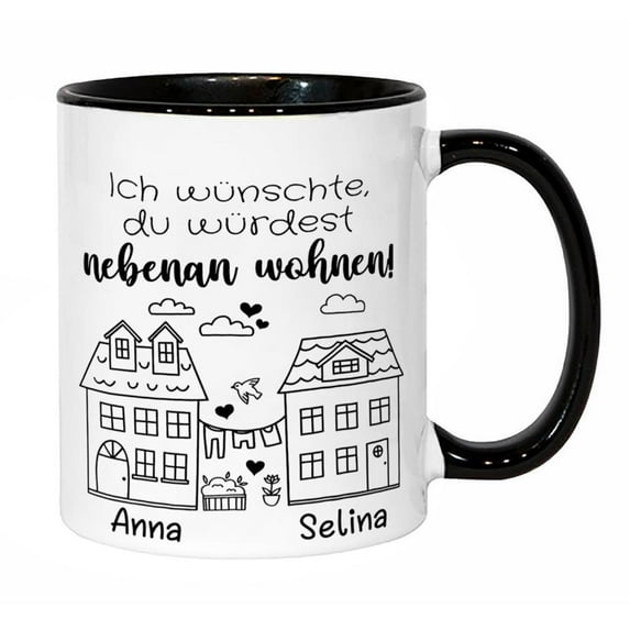 1pc German Themed ized Name Word German Phrase Mug 11oz 325ml White ...