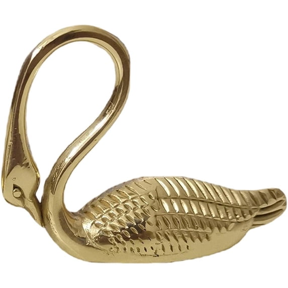 1pc Gold Kitchen Handles Elegant Swan Design Cupboard Handles Alloy ...