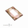 1pc Golden Rose Decorator Light Switch Cover - 1Gang/2Gang Heat and ...
