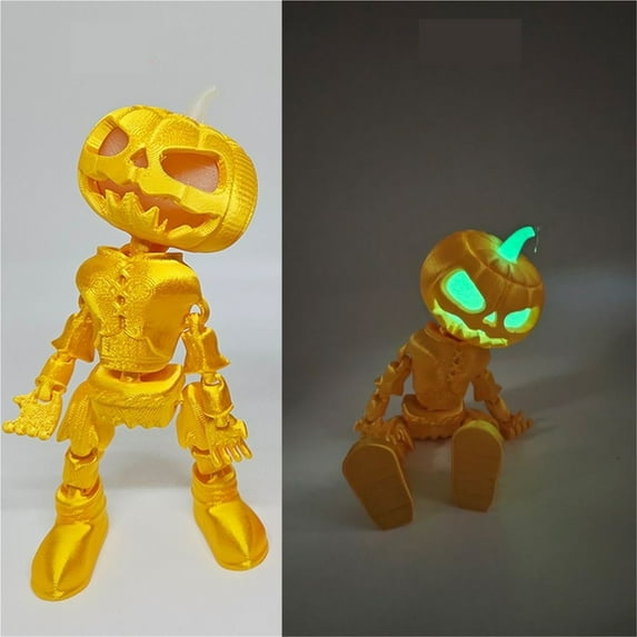 1pc Golden Size: 11*5*5cm (Glow-in-the-dark Green Core) 3D Printed ...