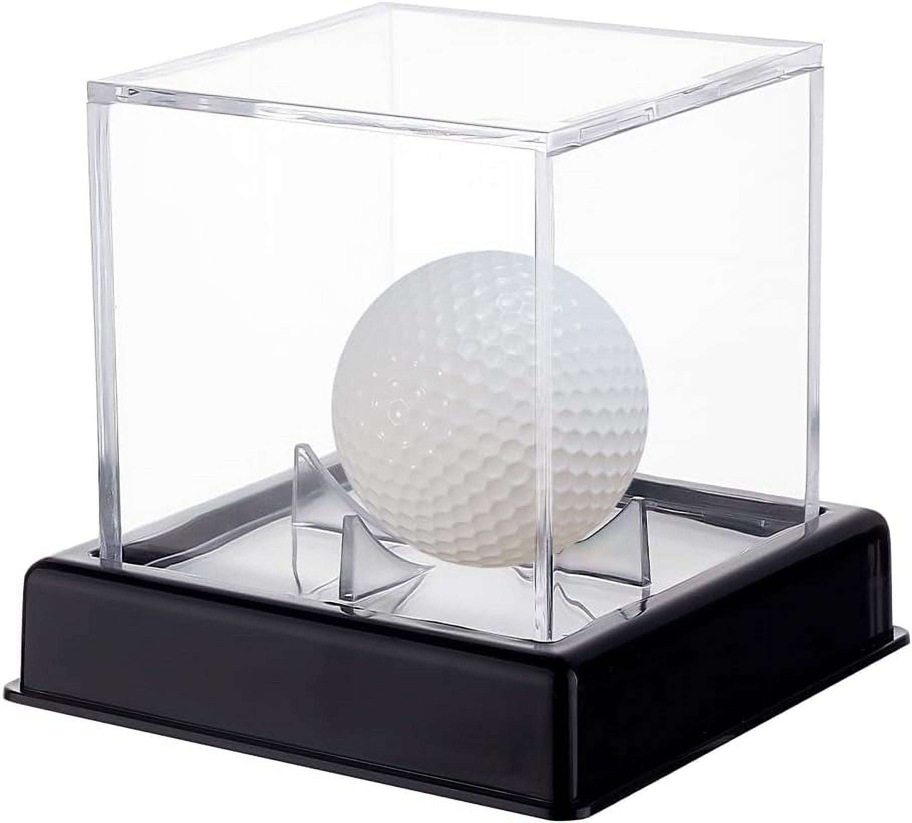1pc Golf Ball Display Case Acrylic Square Golf Ball Holder Stand ...