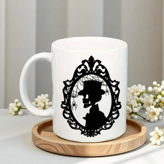 1pc Gothic Victorian Victorian Vampire or Victorian Skull Mug Double ...