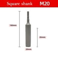 1pc Ground Rod Driver Tools SDS-Plus Forged Steel Drill Bit For Hammer ...