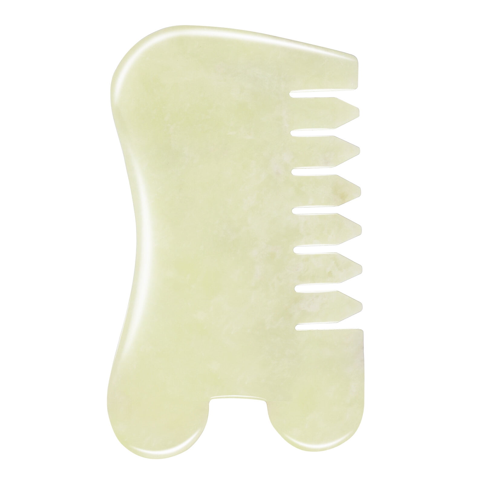1pc Gua Sha Comb Scalp Massage Stone Face Head Scraping Tool Gua Sha ...