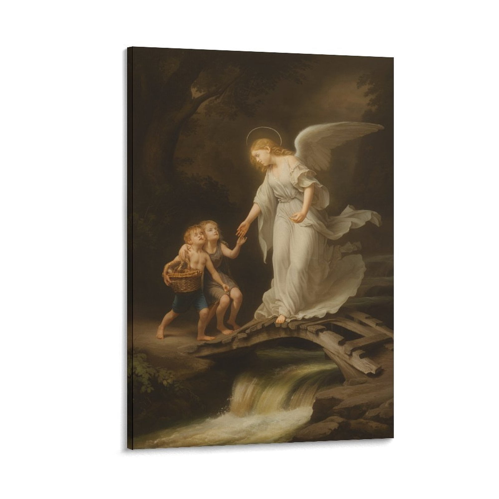 1pc Guardian Angel 3 Pictures Print Wall Art With Inspirational Quotes ...