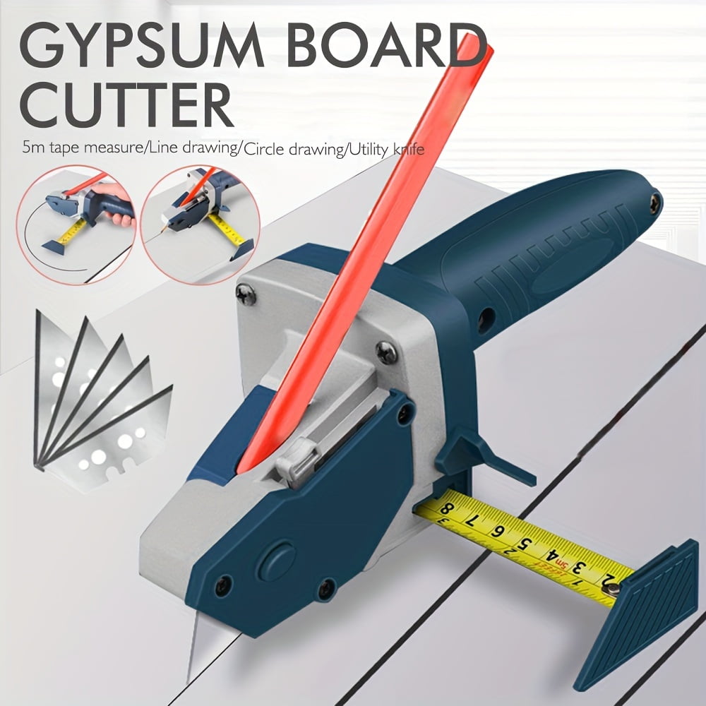 1pc Gypsum Board Cutter With Tape Measure, Woodworking Circle Drawing ...