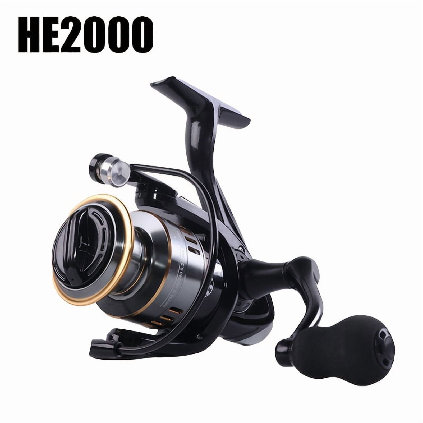 1pc HE1000-7000 Spinning Reel - Metal Line Cup & Rocker Arm, 5.2:1 ...
