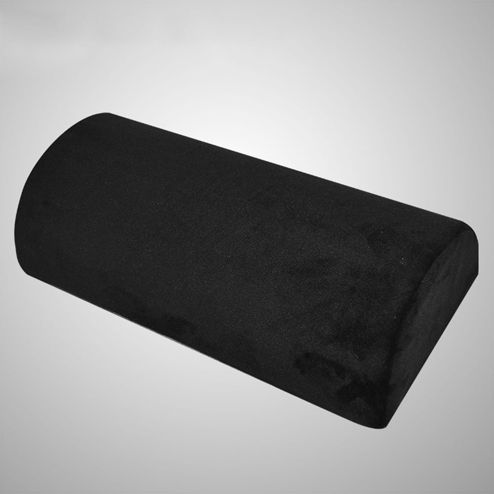 1pc Half Moon Bolster Pillow For Legs Knees Lower Back And Head Elastic ...