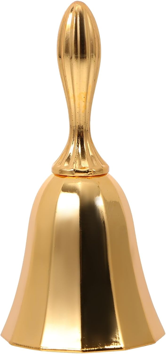 1pc Hand Ring Bell Metal Desk Children Toys Baby Phone Handheld ...