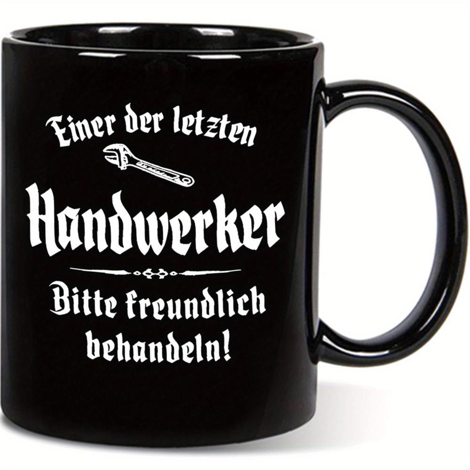 1pc Handy Worker Ceramic Mug 11oz Funny The Last One Design Microwave ...