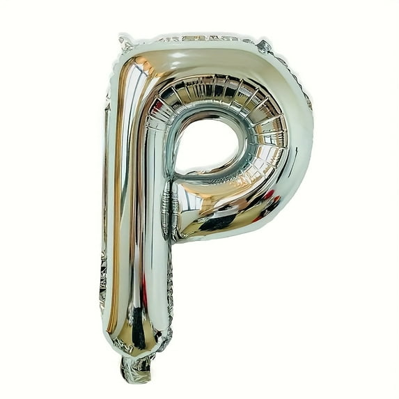 1pc Happy Birthday Metallic Aluminum Foil Balloon - Sparkling Silver ...