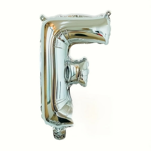 1pc Happy Birthday Metallic Aluminum Foil Balloon - Sparkling Silver ...