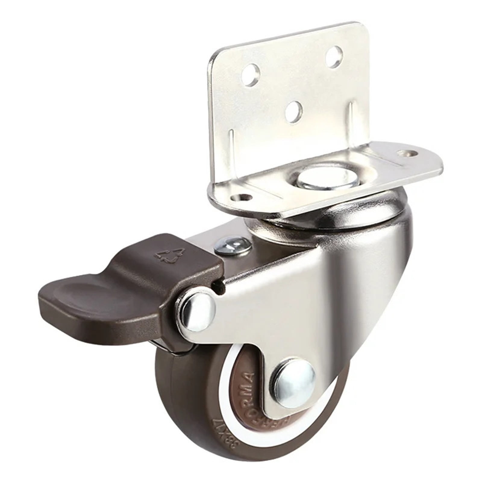 1pc Heavy Duty Casters 20kg Mute Swivel Wheels For Moving Furniture ...