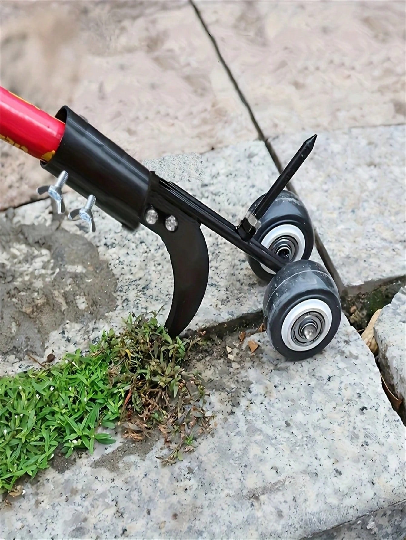 1pc Heavy Duty Metal Garden Weeding Roller - Multipurpose Crack Tool ...