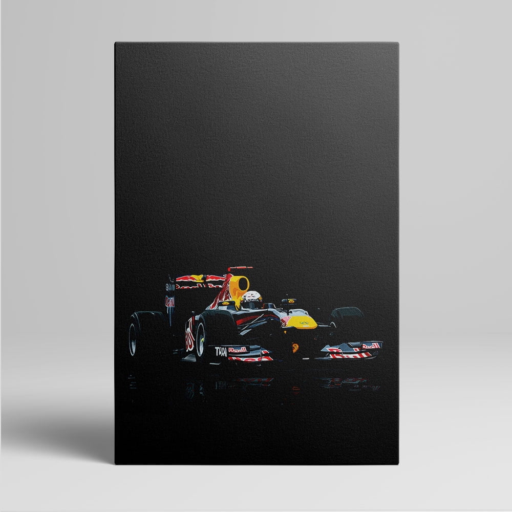 1pc High - speed Formula One Racing Car Framed Decor room hanging Wall ...