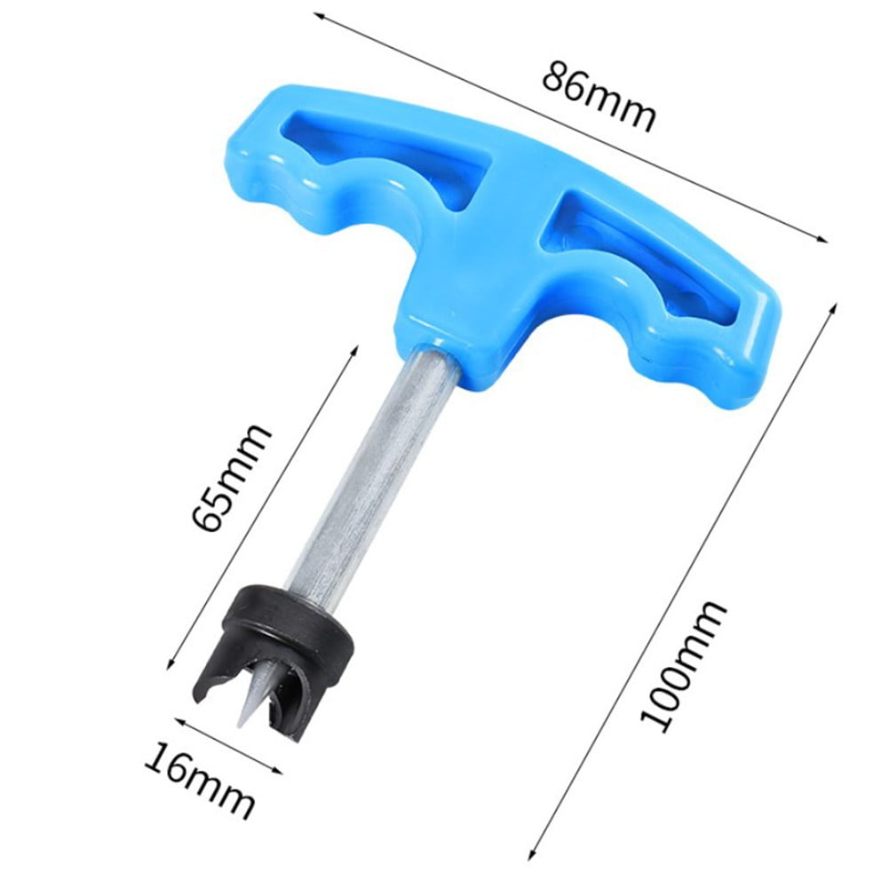 1pc Hole Opener Tool PE Pipe Bypass Hole Punch 16mm With T-Shape Handle ...