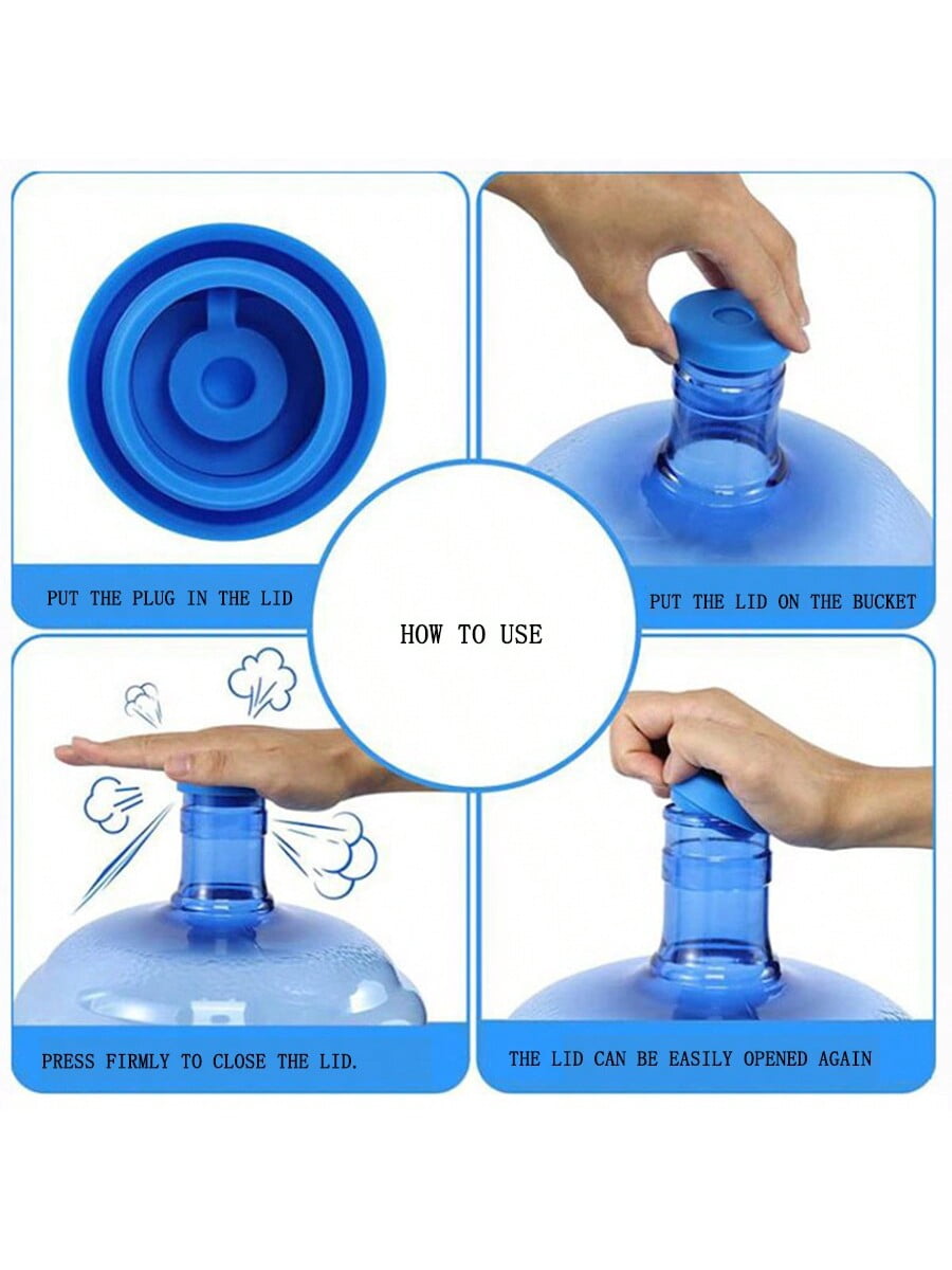 1pc Home Bottled Water Silicone Dust Plug Bucket Plug Sealing Plug ...