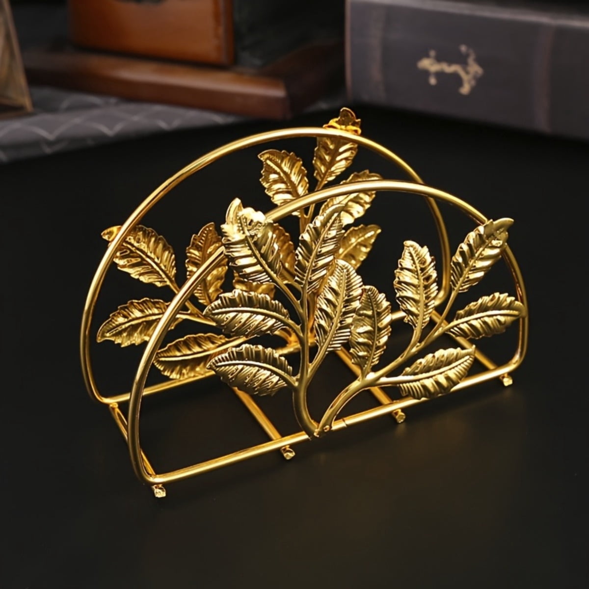 1pc Home Dining Table Napkin Holder Hotel Cafe Iron Art Tissue Holder ...