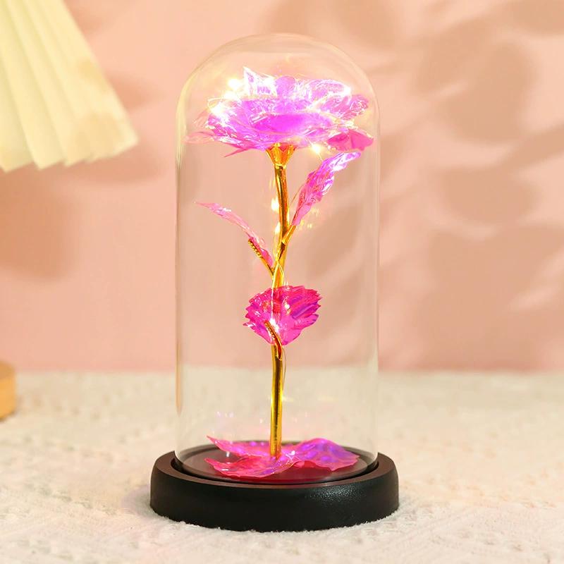 1pc Hot LED Enchanted Galaxy Rose Eternal Beauty Rose With Fairy Lights ...