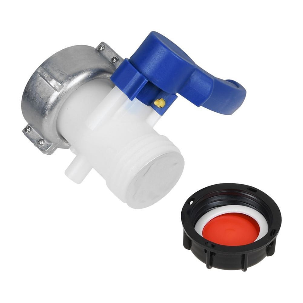 1pc IBC Tank Adapter Tap Pipe Connector Outlet Valve 62mm General ...