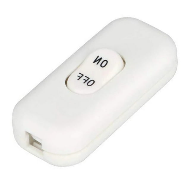 1pc Inline Switch 6 A 110 250v Cord Switch Rocker Switches For Electric Lamps Home Decoration