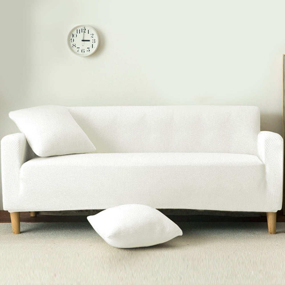 1pc Jacquard Fabric Sofa Cover Elastic Pet scratch resistant Couch ...