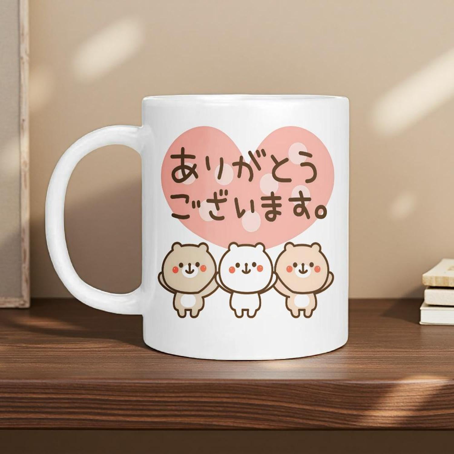 1pc Japanese Thank You Very Much Ceramic Mug Cute Anime Characters ...