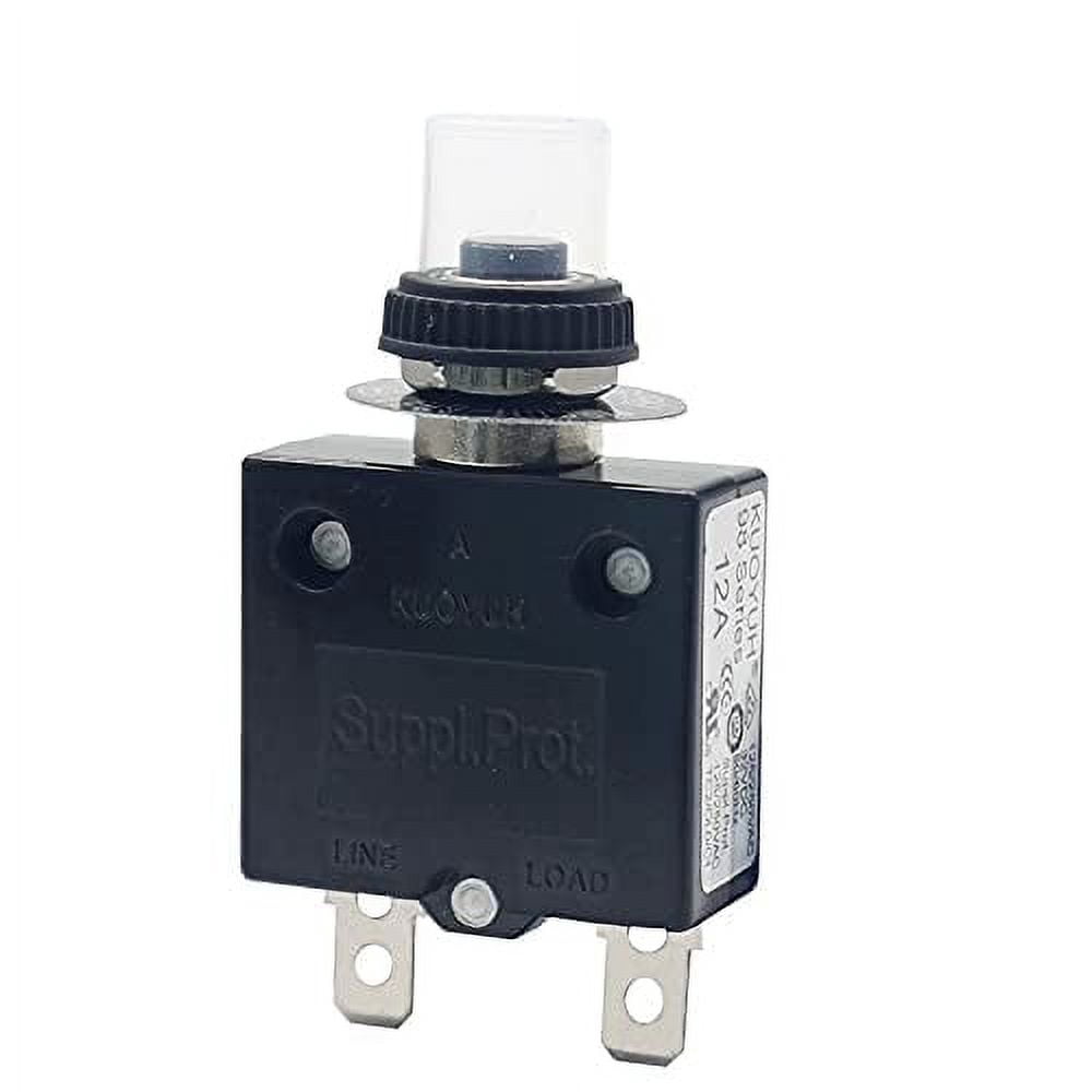 1pc KUOYUH 98 Series 125/250VAC 32VDC 50/60Hz Push Button Manual Reset ...