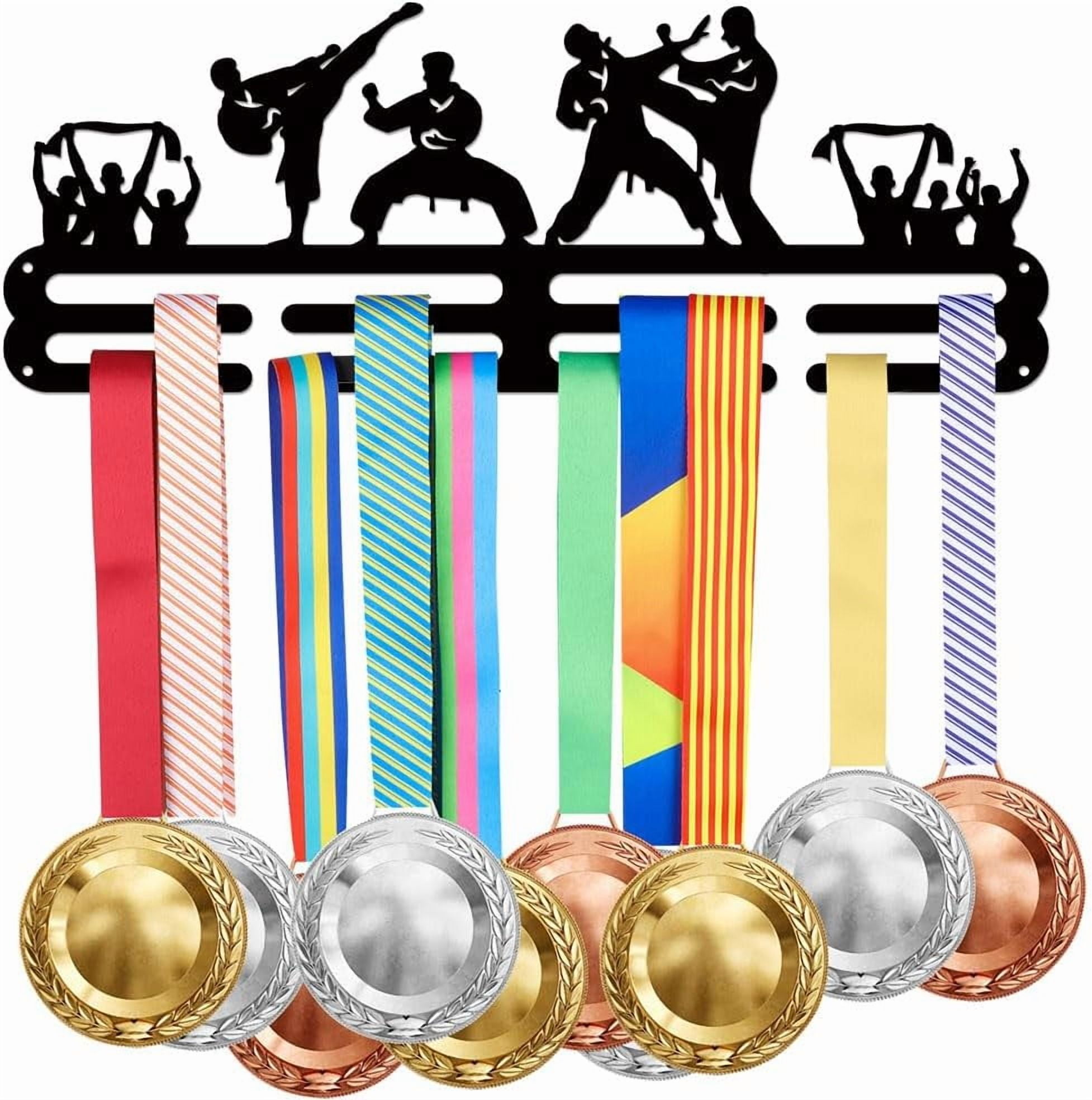 1pc Karate Cheer Medal Hanger Display Sports Medal Holder Iron ...