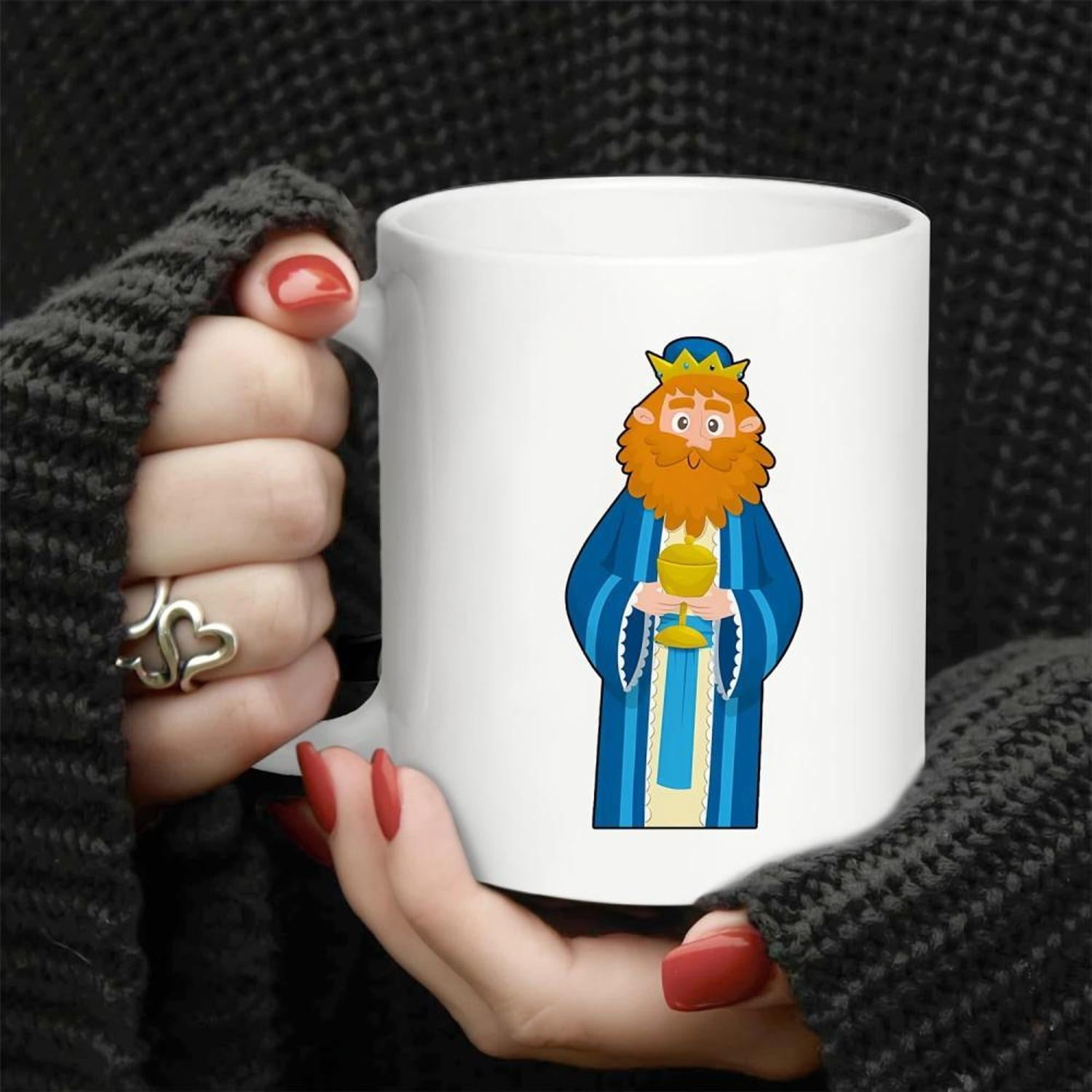 1pc King s Day Ceramic Mug 11oz Insulated Microwave Hand Wash Only ...