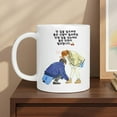 1pc Korean Ceramic Mug with Walking on Road of Life Design Cute Anime ...
