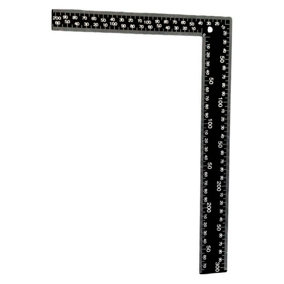 1pc L-square Metal Carpenter L-square 90° Ruler Angle Ruler for ...