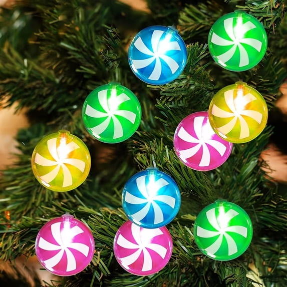 1pc LED Candy String Lights, Garden Pendant Colorful Candy Color String ...