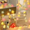 1pc LED Star String Lights - Space-Themed Indoor Decorative Lighting ...