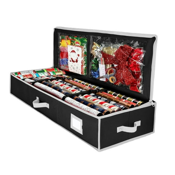 1pc Large Capacity Packaging Paper Storage Bag, Homirary Wrapping Paper ...