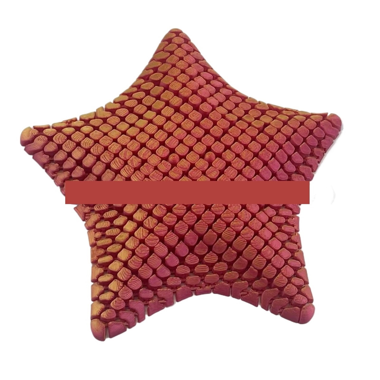 1pc Laser Red Starfish Size: 12cm 3D Printed Starfish Marine Animal ...