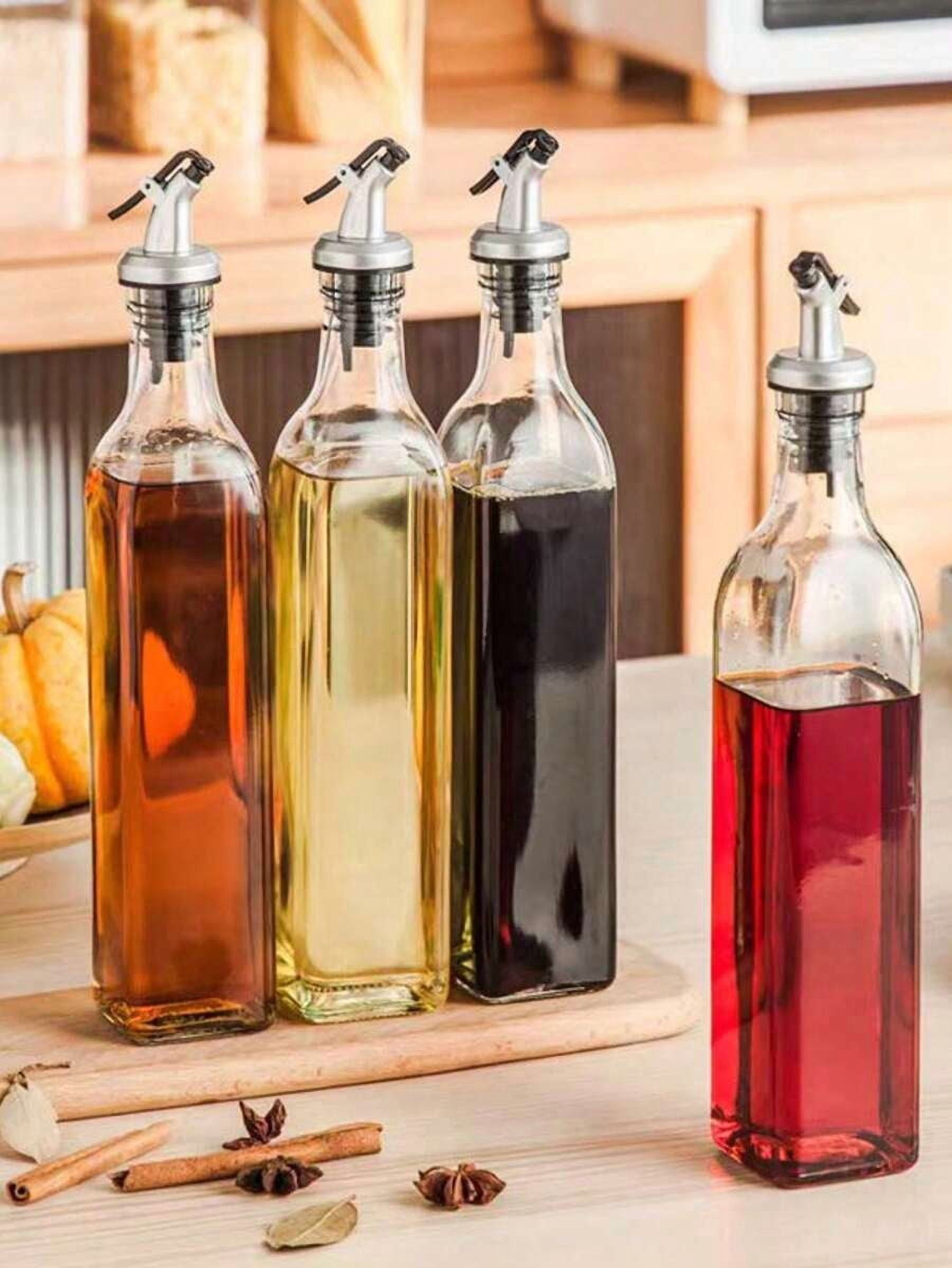 1pc Leakproof Glass Oil Bottle - , Corrosion-Resistant Kitchen ...
