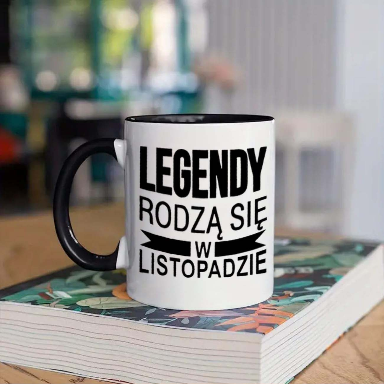 1pc Legend'S Rooster Mug - 11oz Black Ceramic Coffee Cup with "Legend'S ...