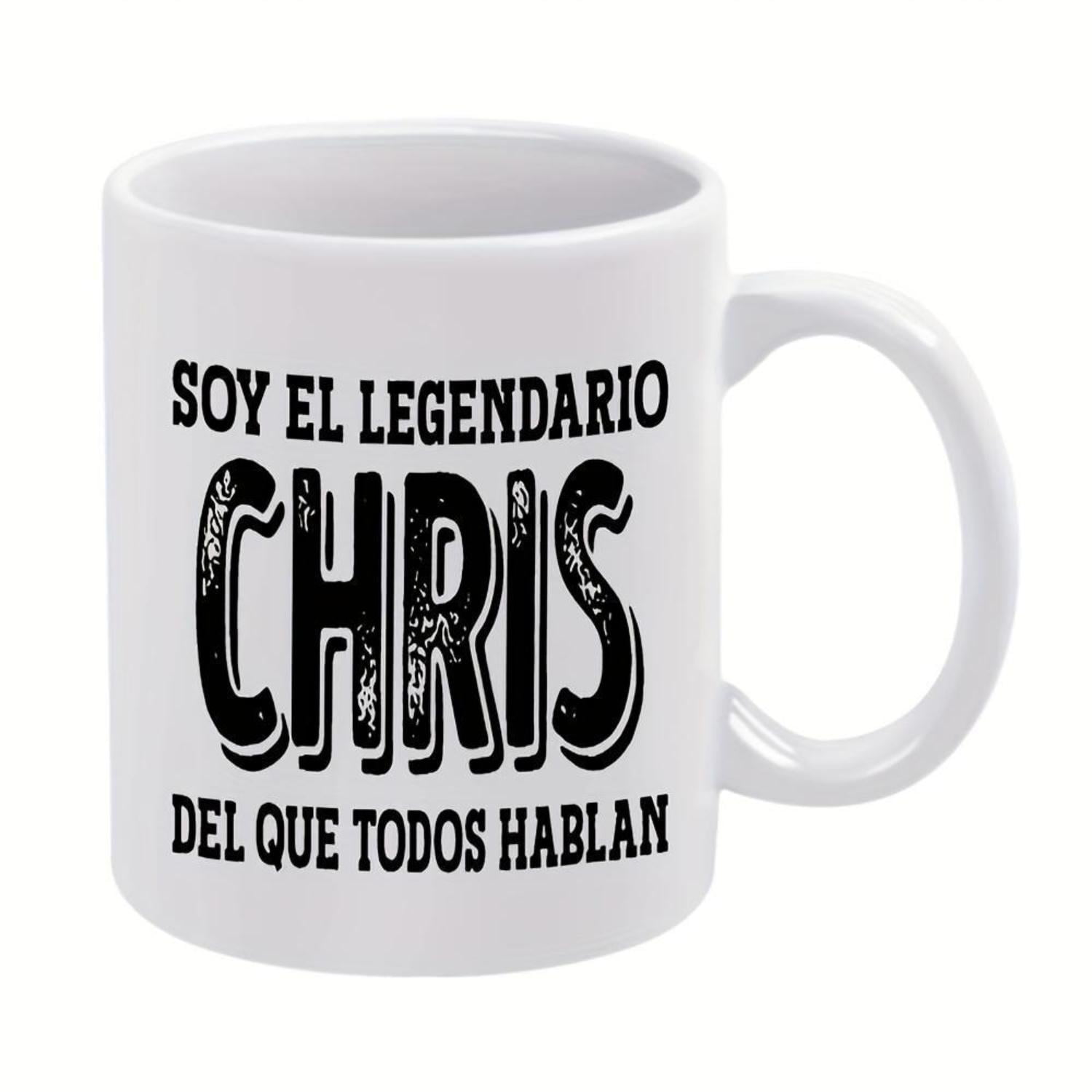 1pc Legendary Chris Coffee Mug 11oz Ceramic Cup with Bold Soy El ...