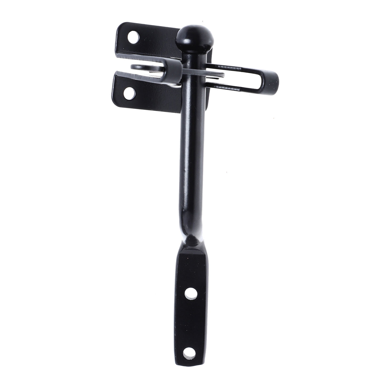 1pc Locking Gate Latch Carbon Steel Door Buckle Lever Wood Fence Gate ...