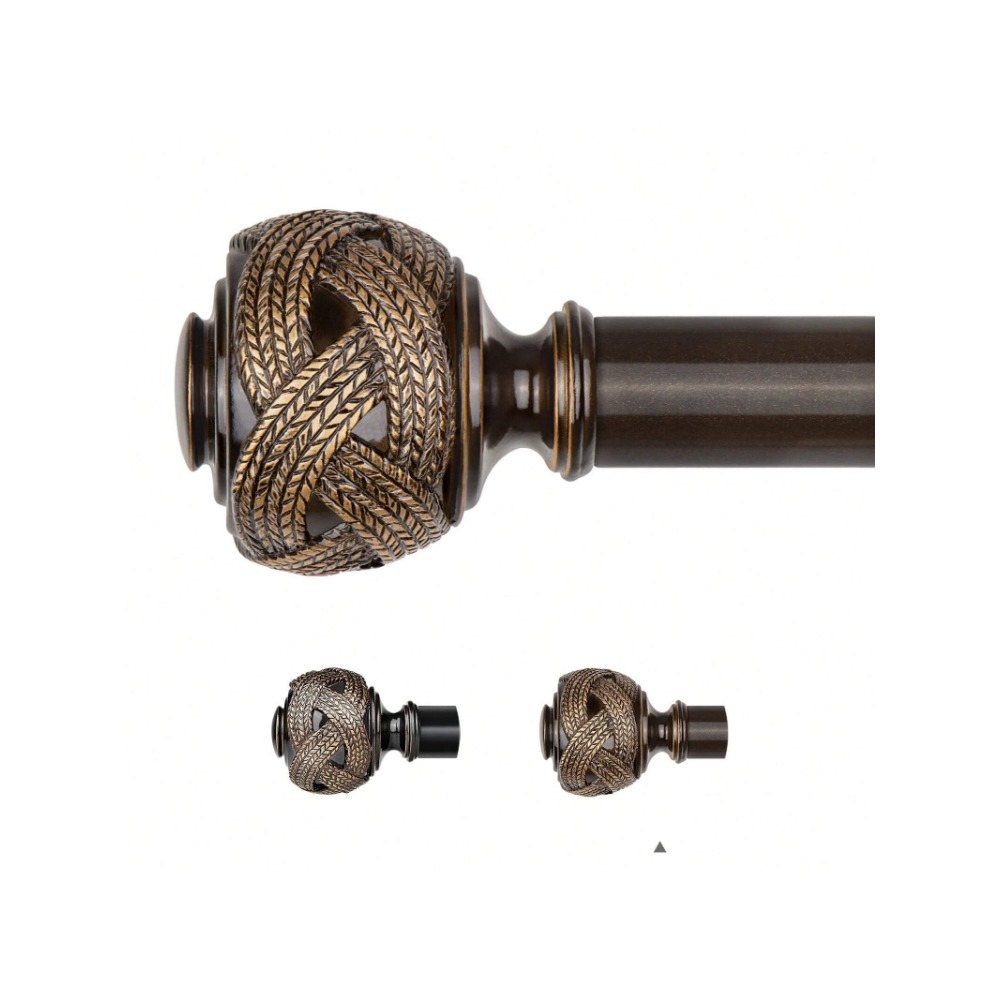 1pc Long Curtain Rods, 1 Inch Curtain Rod For Windows, Telescoping ...