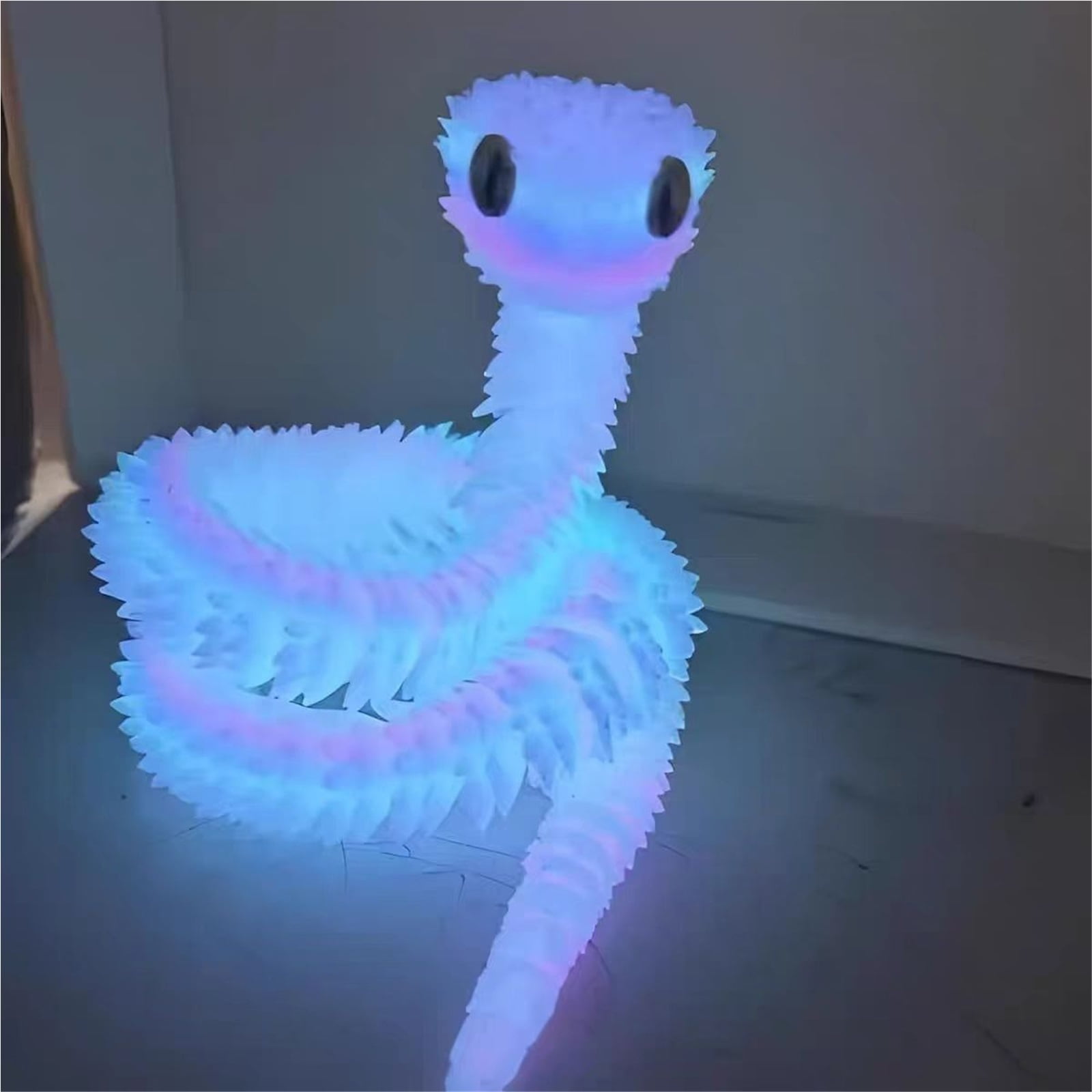 1pc Luminous Rainbow Size: 45cm 3D Printed Viper Set - Hot Selling ...