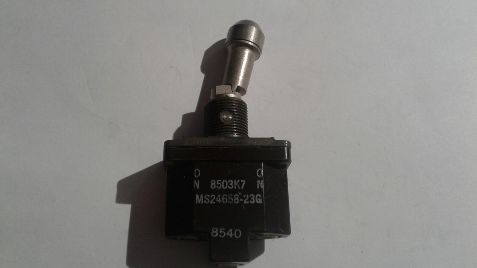 (1pc) MS24658-23G,MICROSWITCH, Switch Toggle ON ON SPDT Locking Lever ...