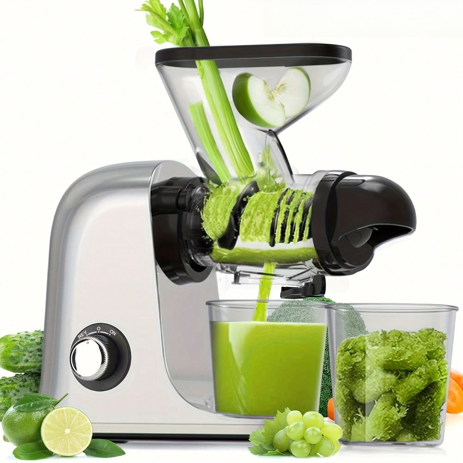 1pc Masticating Juicer Machines,Cold Press Juicer,Slow Juicer Machines ...