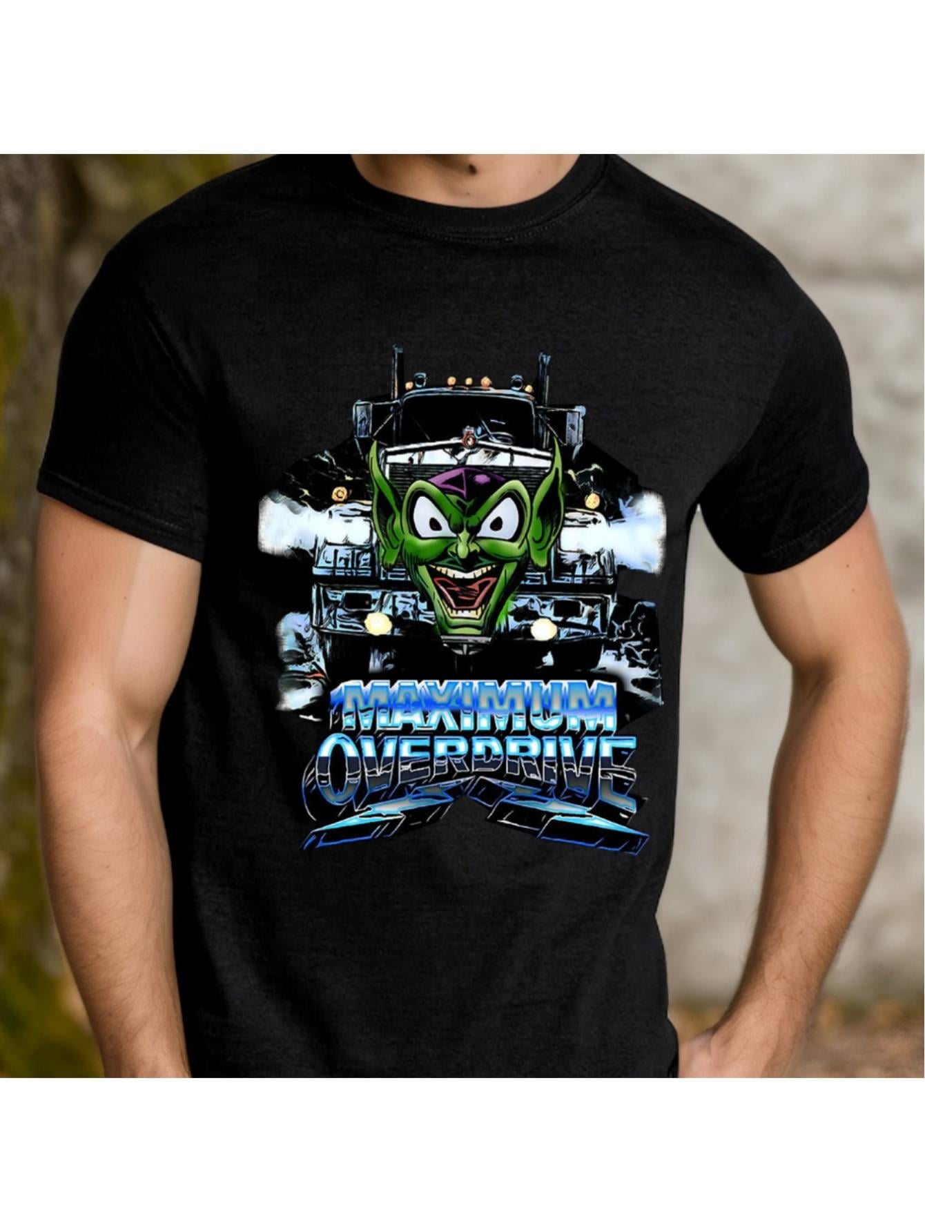 1pc Maximum Overdrive 80s Horror Movie Inspired Cotton T-Shirt, Crew ...