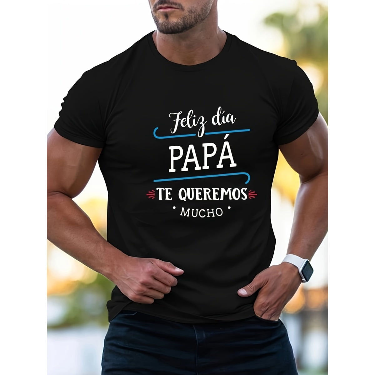 Men's Premium Spanish Graphic Tee - 100% Cotton, All-Season Comfort ...