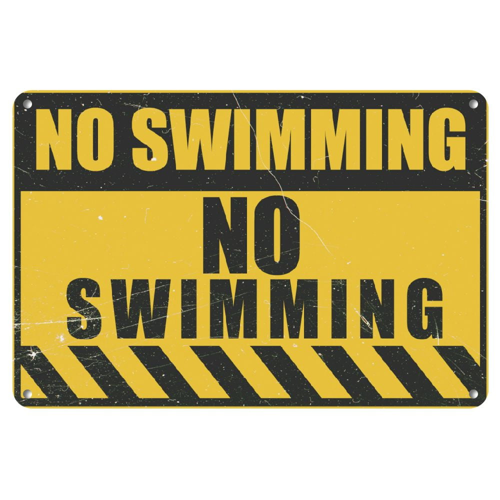 1pc Metal Wall Sign, 12x 8 Inches, Rustproof & UV Protected, Ideal for ...