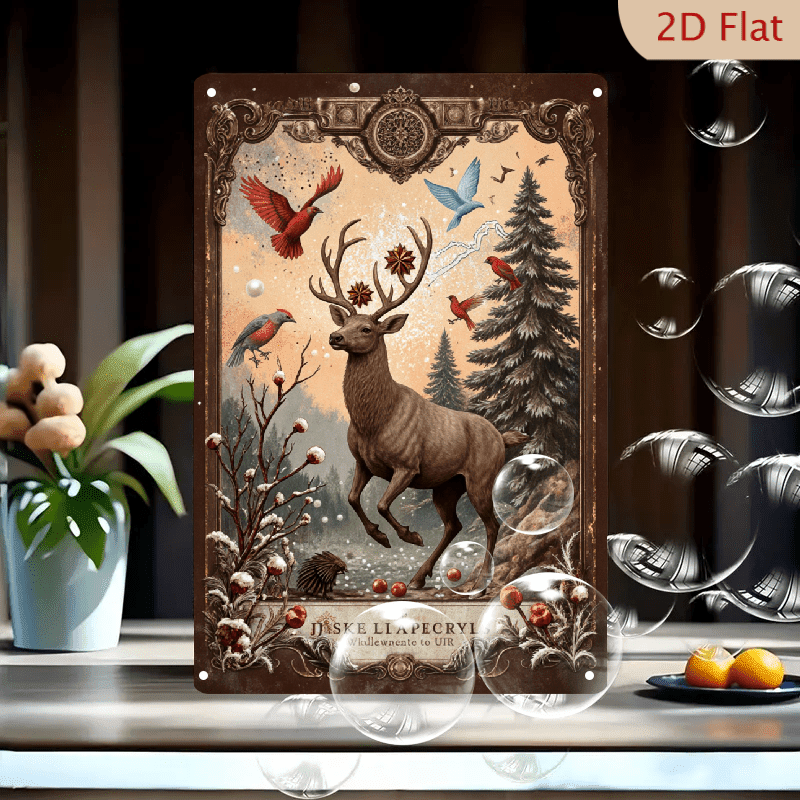 1pc Metal Wall Sign, 8x12 Inches, Halloween Pumpkin House Decorative ...