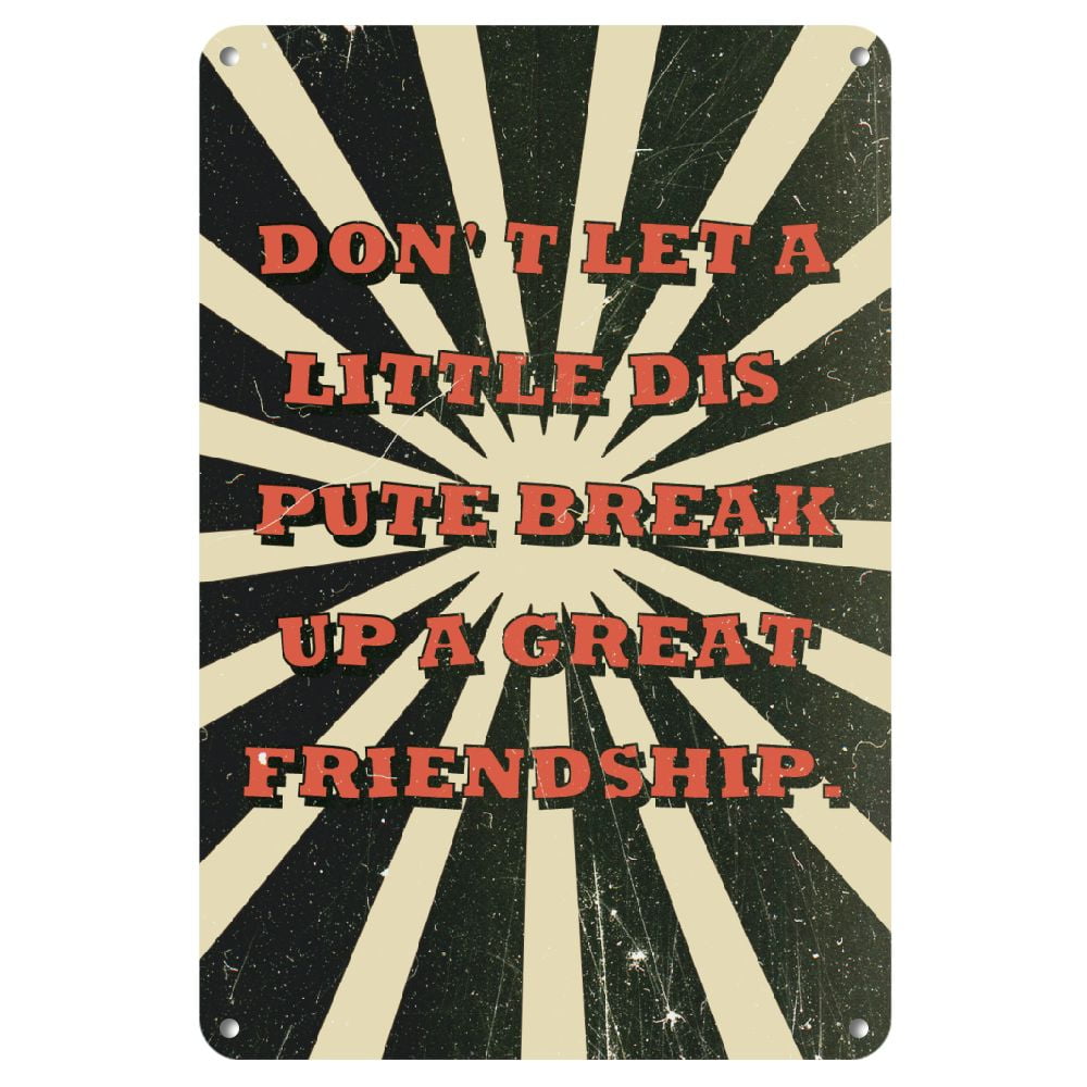 1pc Metal Wall Sign, 8x12 Inches, Rustproof & UV Protected, Ideal for ...
