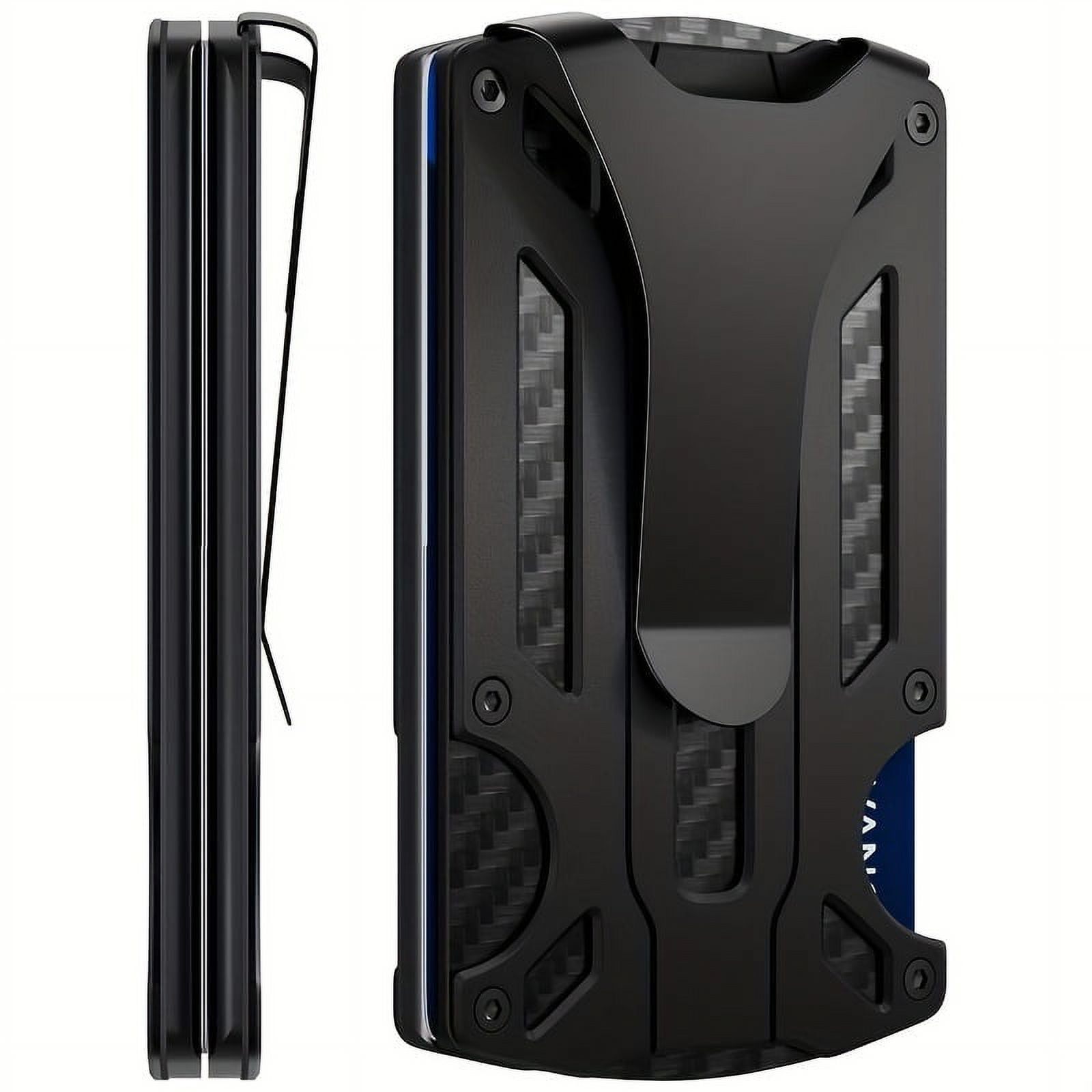 1pc Metal Wallet For Men, Minimalist Slim RFID Blocking Front Pocket ...